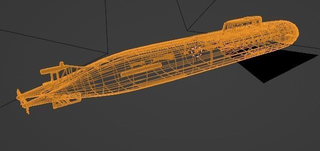 3D model Submarine 3D Model VR / AR / low-poly | CGTrader
