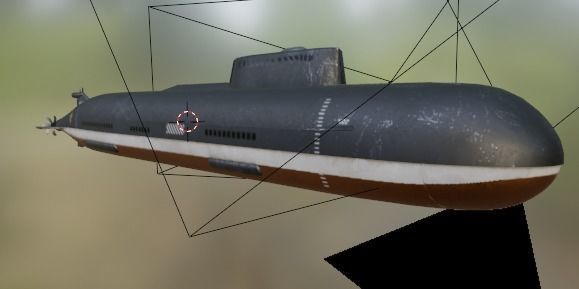 3D model Submarine 3D Model VR / AR / low-poly | CGTrader