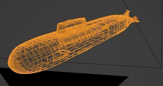 3D model Submarine 3D Model VR / AR / low-poly | CGTrader