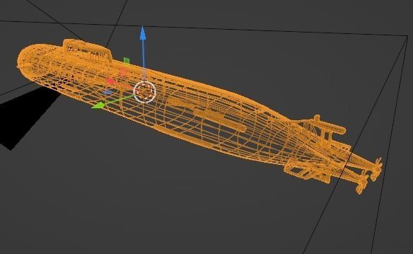 3D model Submarine 3D Model VR / AR / low-poly | CGTrader