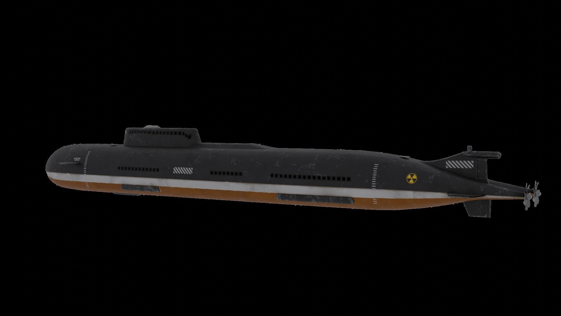 3D model Submarine 3D Model VR / AR / low-poly | CGTrader