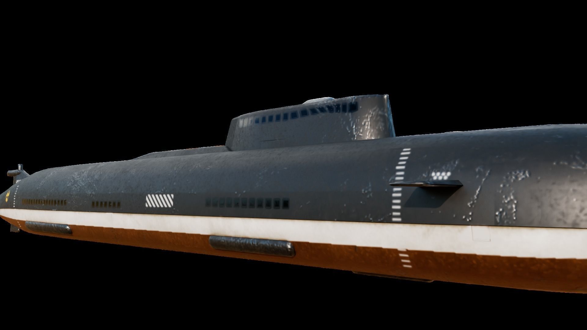 3D model Submarine 3D Model VR / AR / low-poly | CGTrader