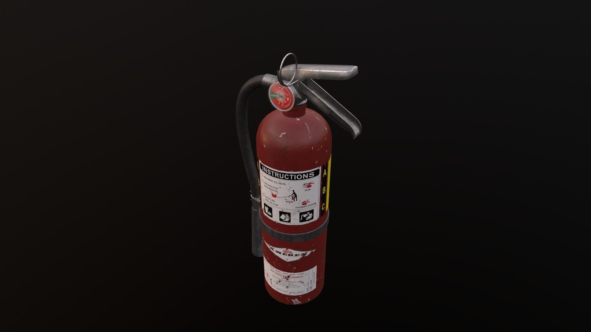 Fire Extinguisher free VR / AR / low-poly 3D model | CGTrader