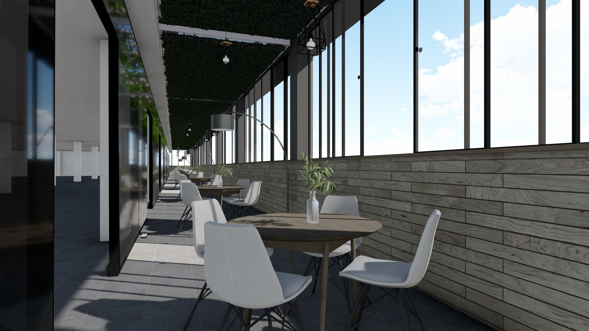 3D model of the cafe terrace in 2 versions 3D model | CGTrader