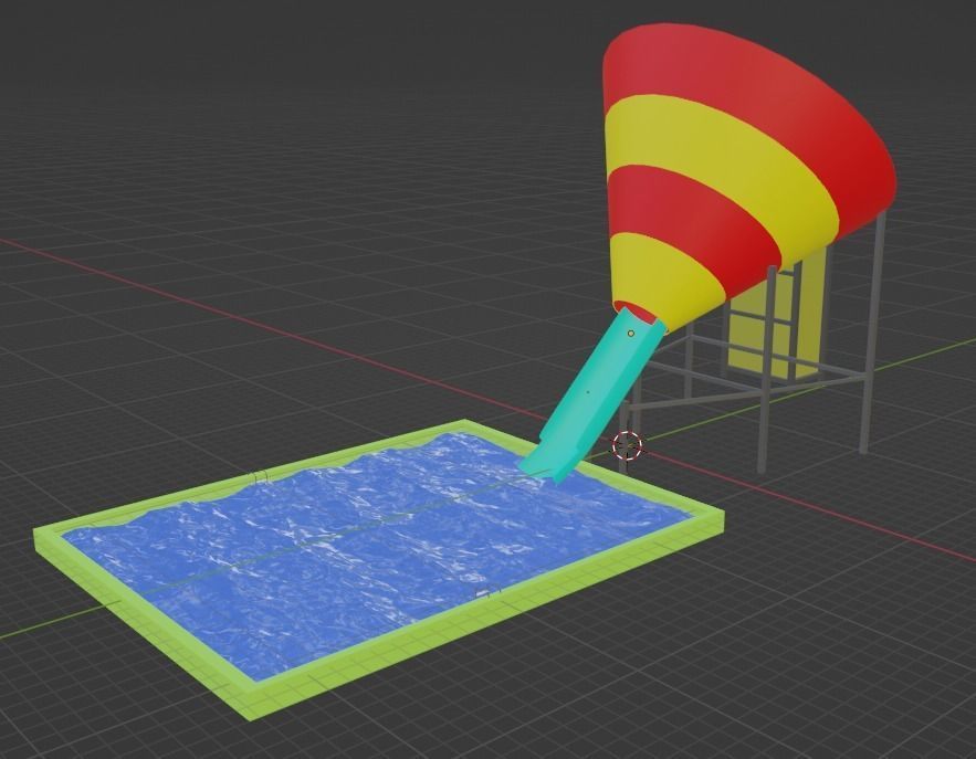 Cone Slide 3D model | CGTrader