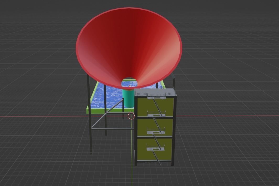 Cone Slide 3D model | CGTrader