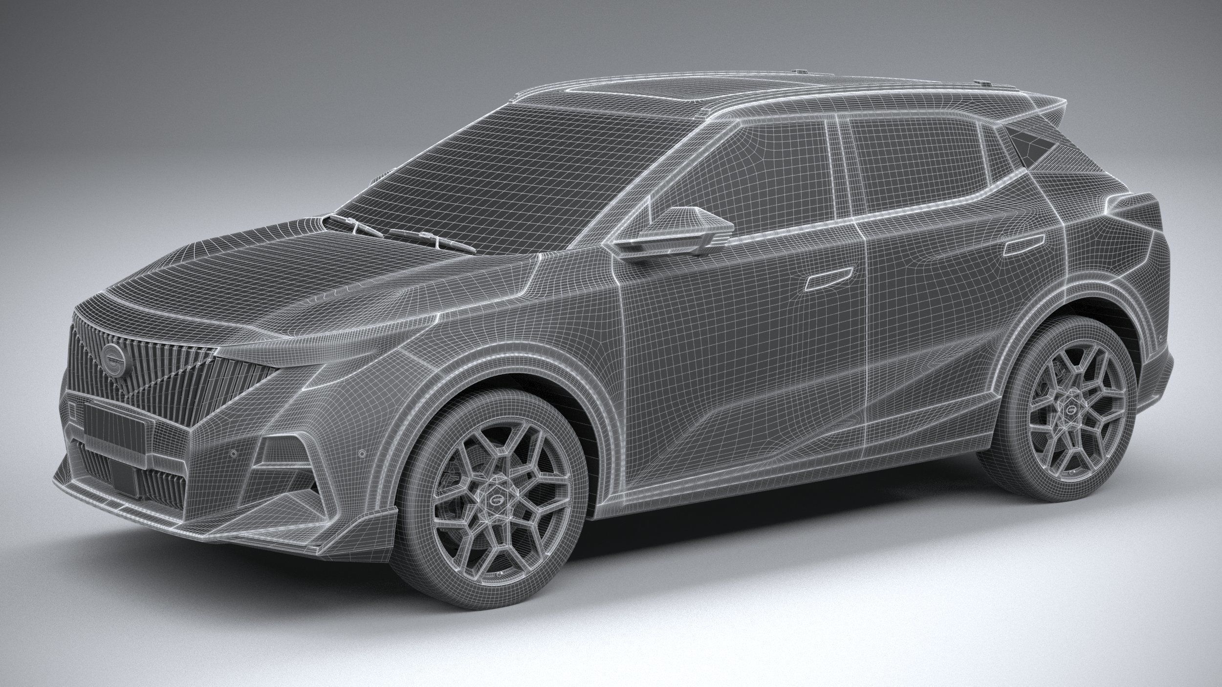 GAC GS3 2023 R Style 3D model | CGTrader