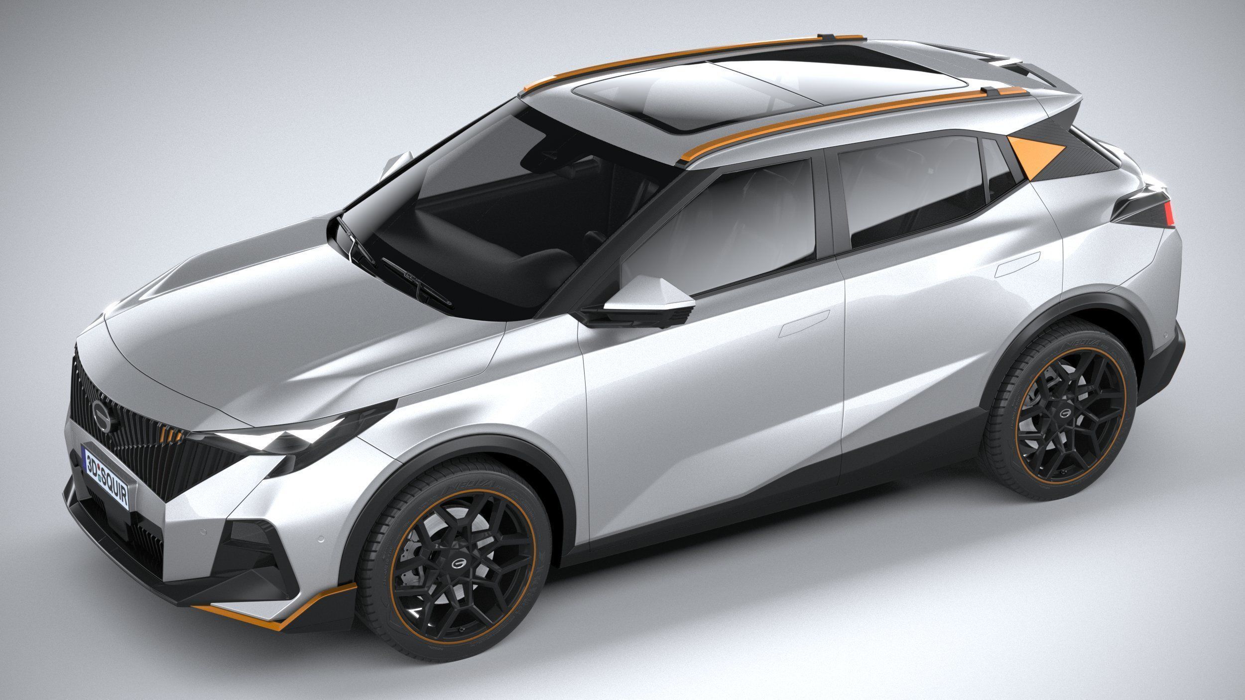 GAC GS3 2023 R Style 3D model | CGTrader