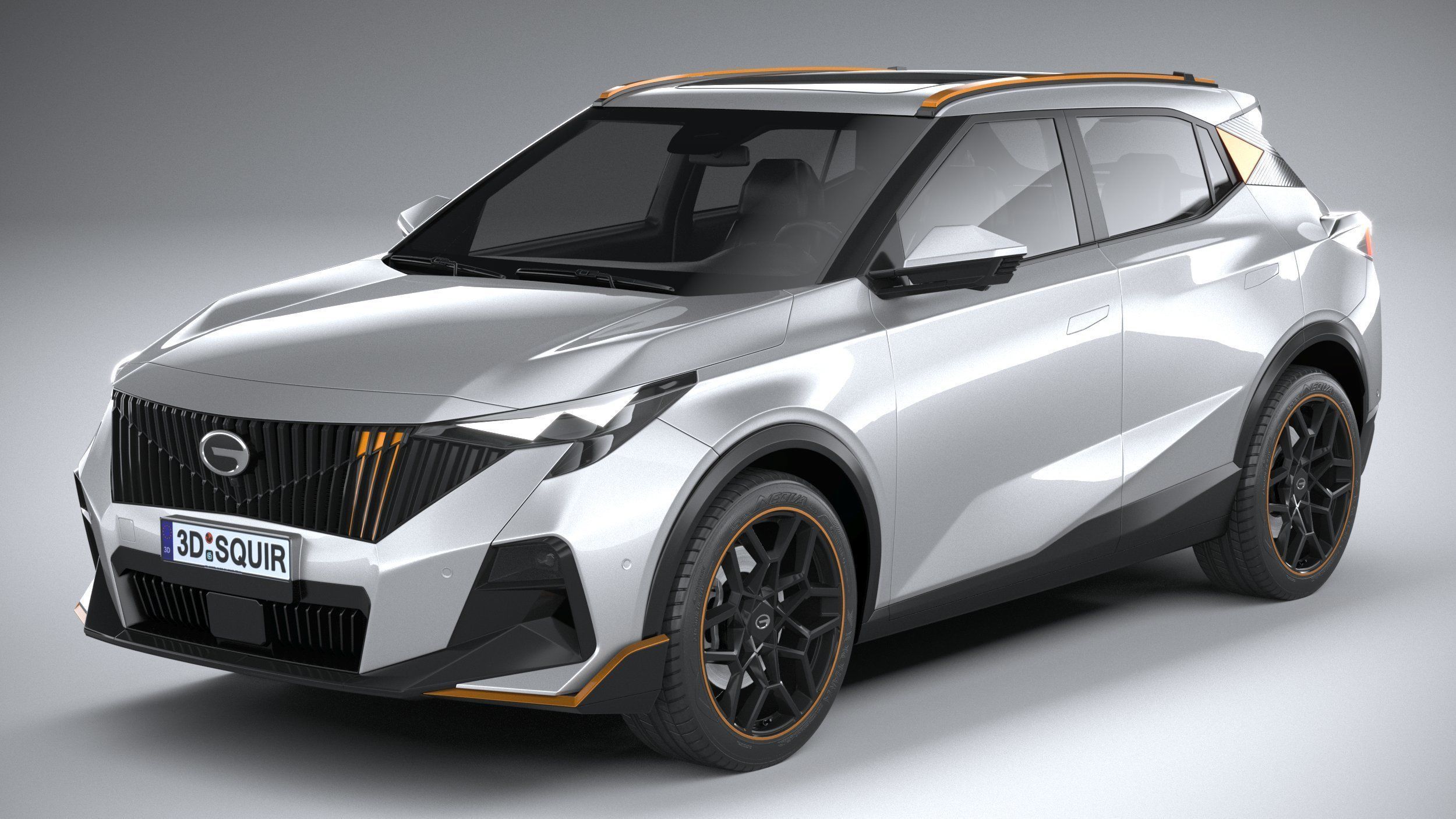 GAC GS3 2023 R Style 3D model | CGTrader