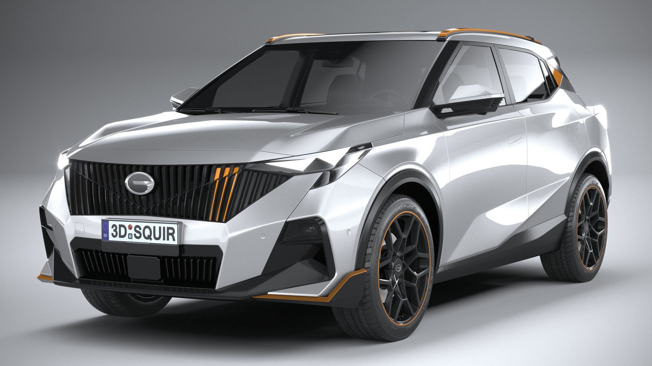 GAC GS3 2023 R Style 3D model | CGTrader