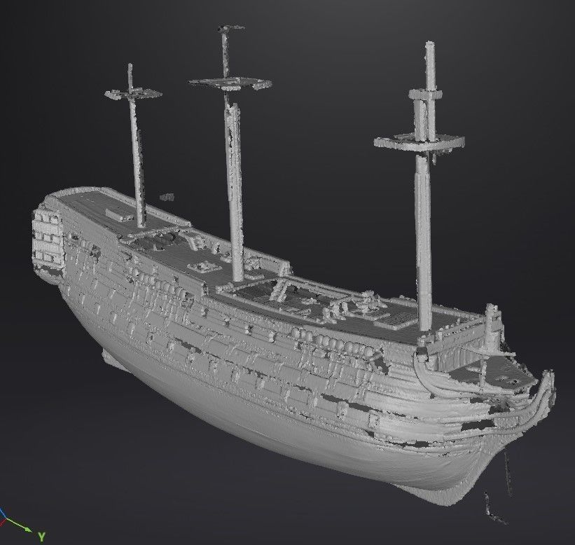 HMS Victory Battleship Model 3D Scan 3D model 3D printable | CGTrader