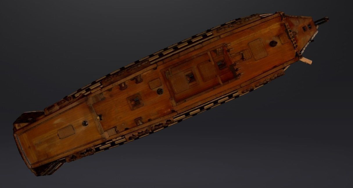 HMS Victory Battleship Model 3D Scan 3D model 3D printable | CGTrader
