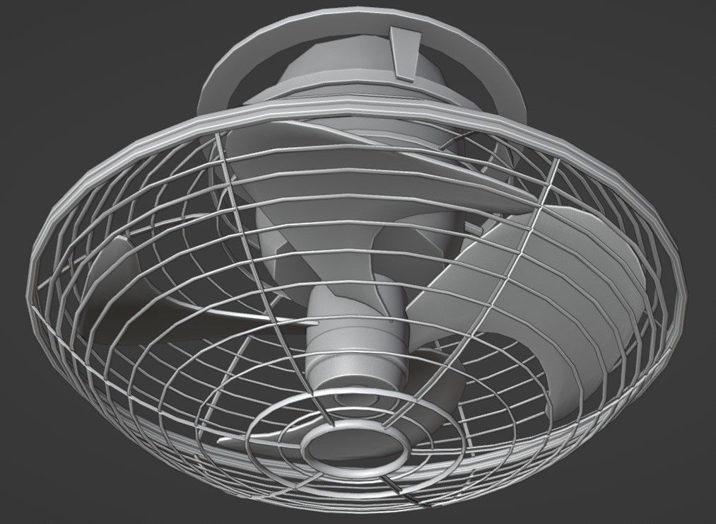 Bus Fan model free 3D model | CGTrader
