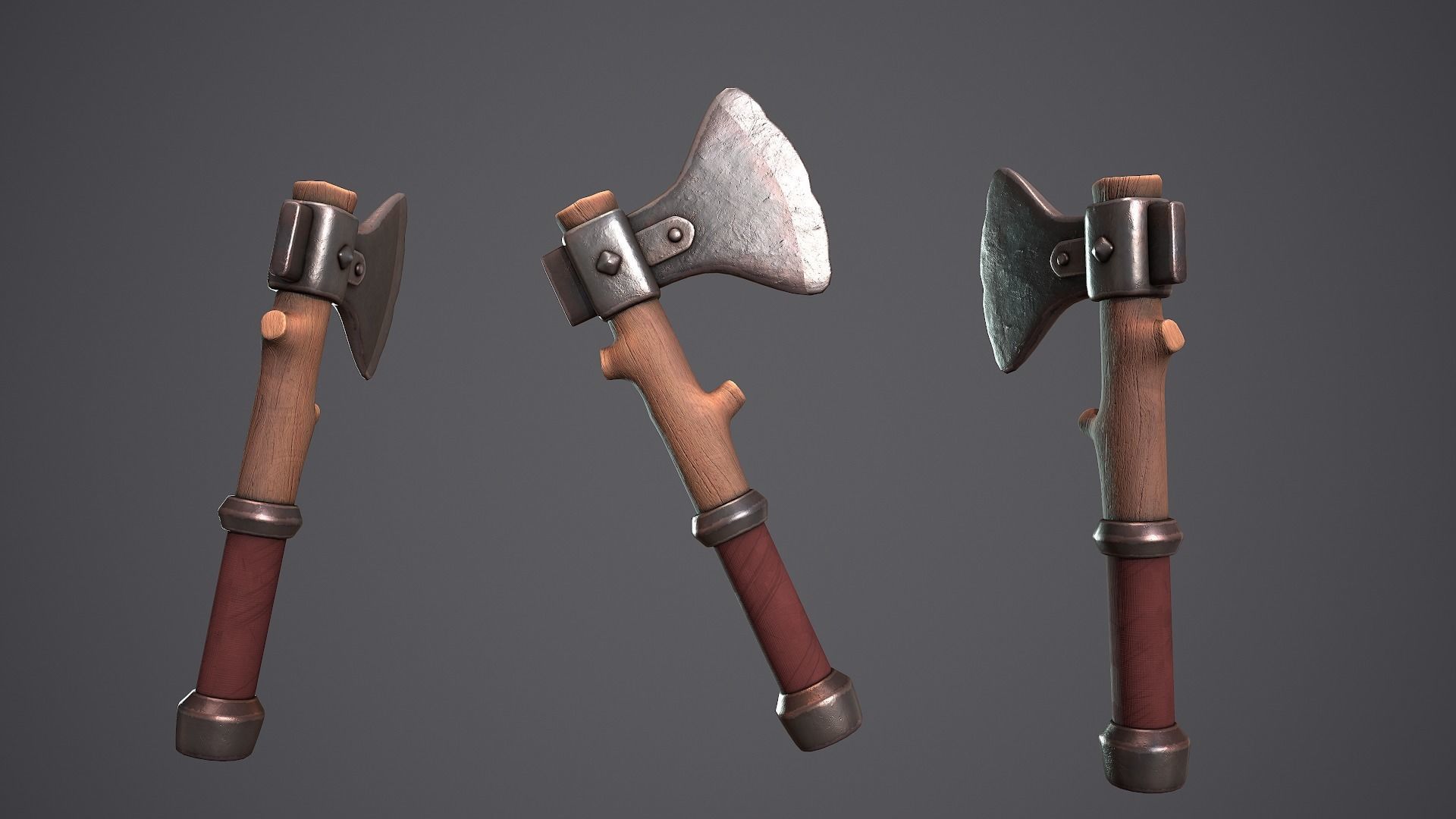 3D model Axe Battle Weapon VR / AR / low-poly | CGTrader