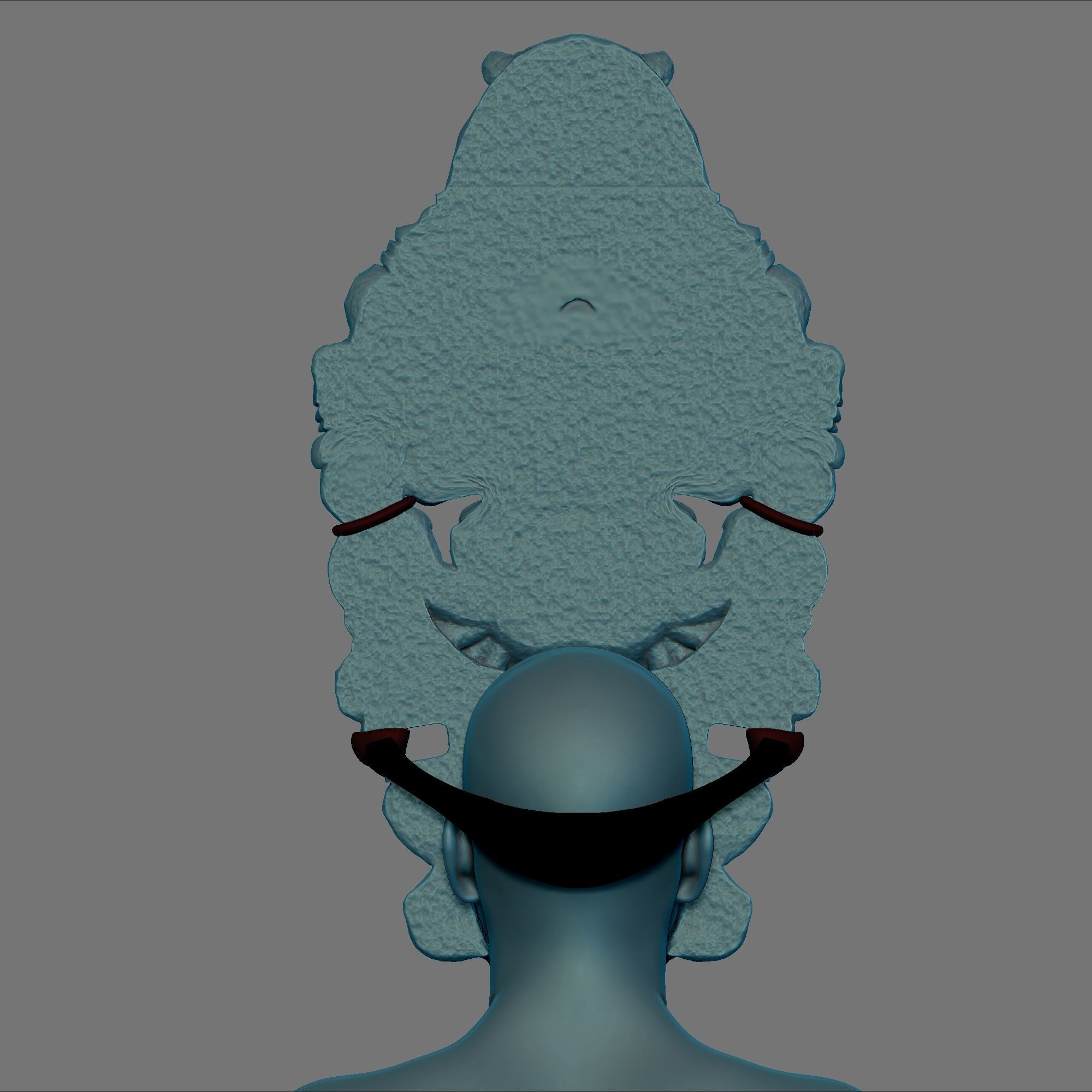 Maya Mask 3D model 3D printable | CGTrader