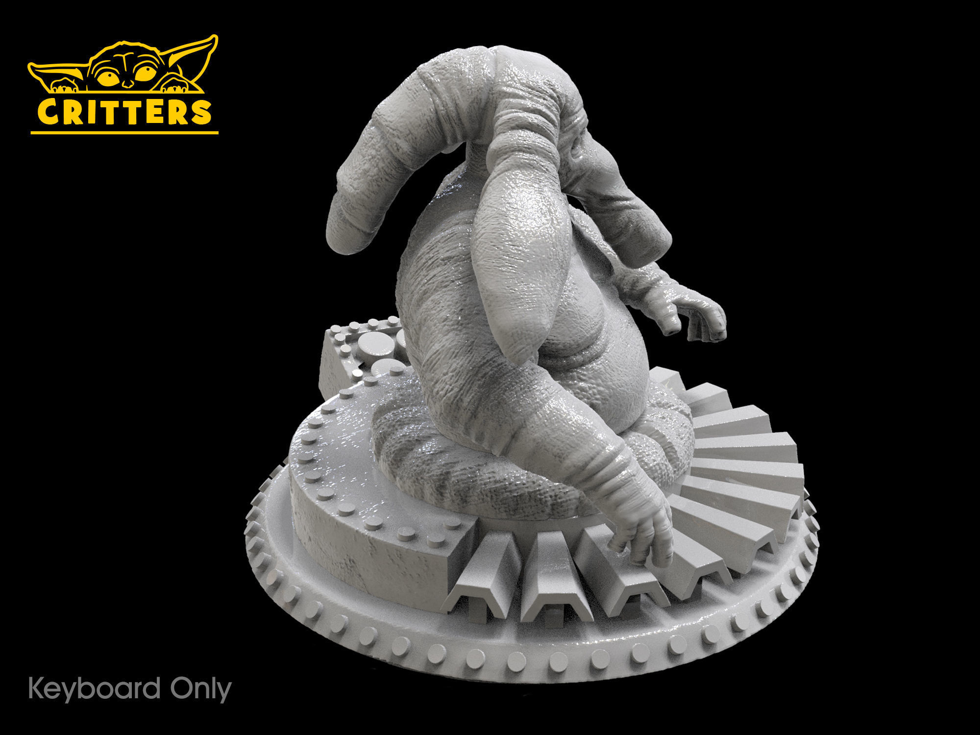Max Rebo and his Jett Organ from Star Wars 3D model 3D printable | CGTrader