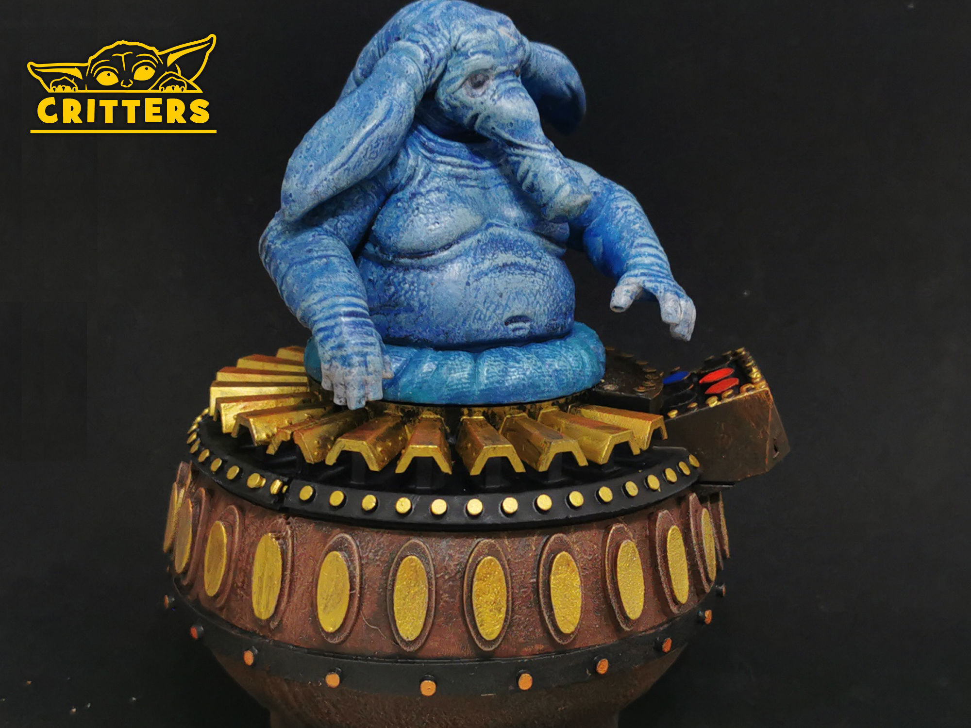 Max Rebo and his Jett Organ from Star Wars 3D model 3D printable | CGTrader