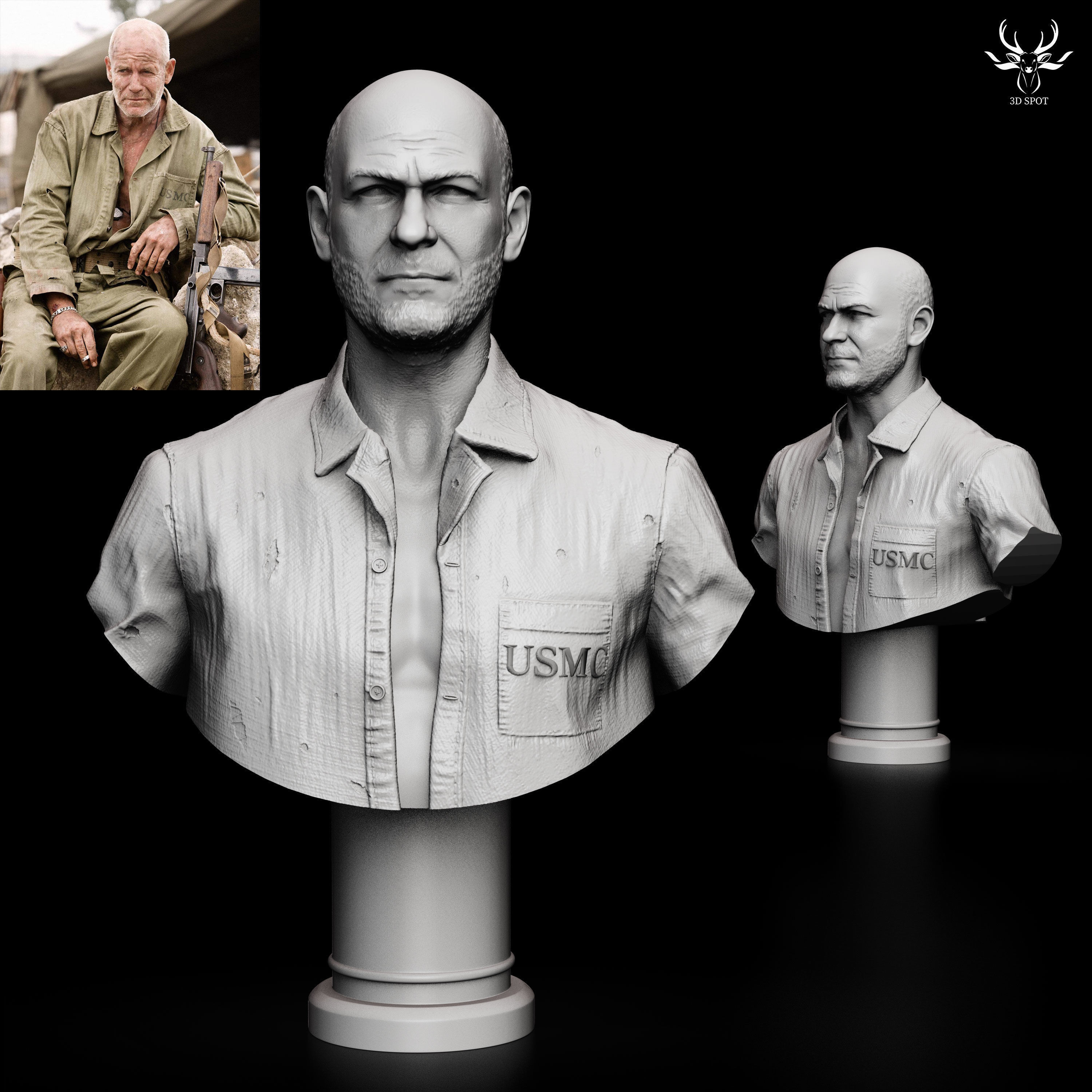 Bust stl 3D model | CGTrader