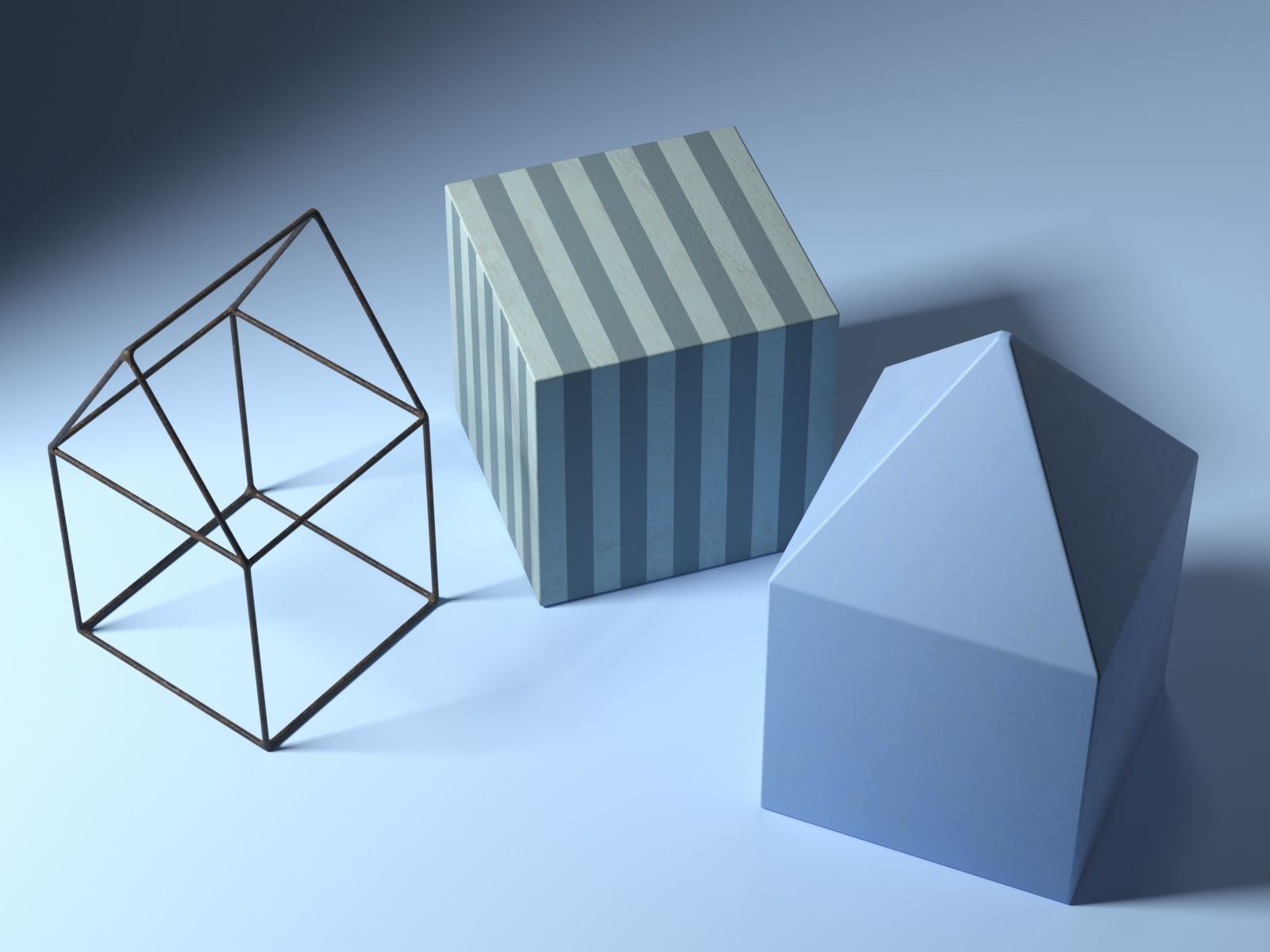 Decorative Objects Set 45 free 3D model | CGTrader