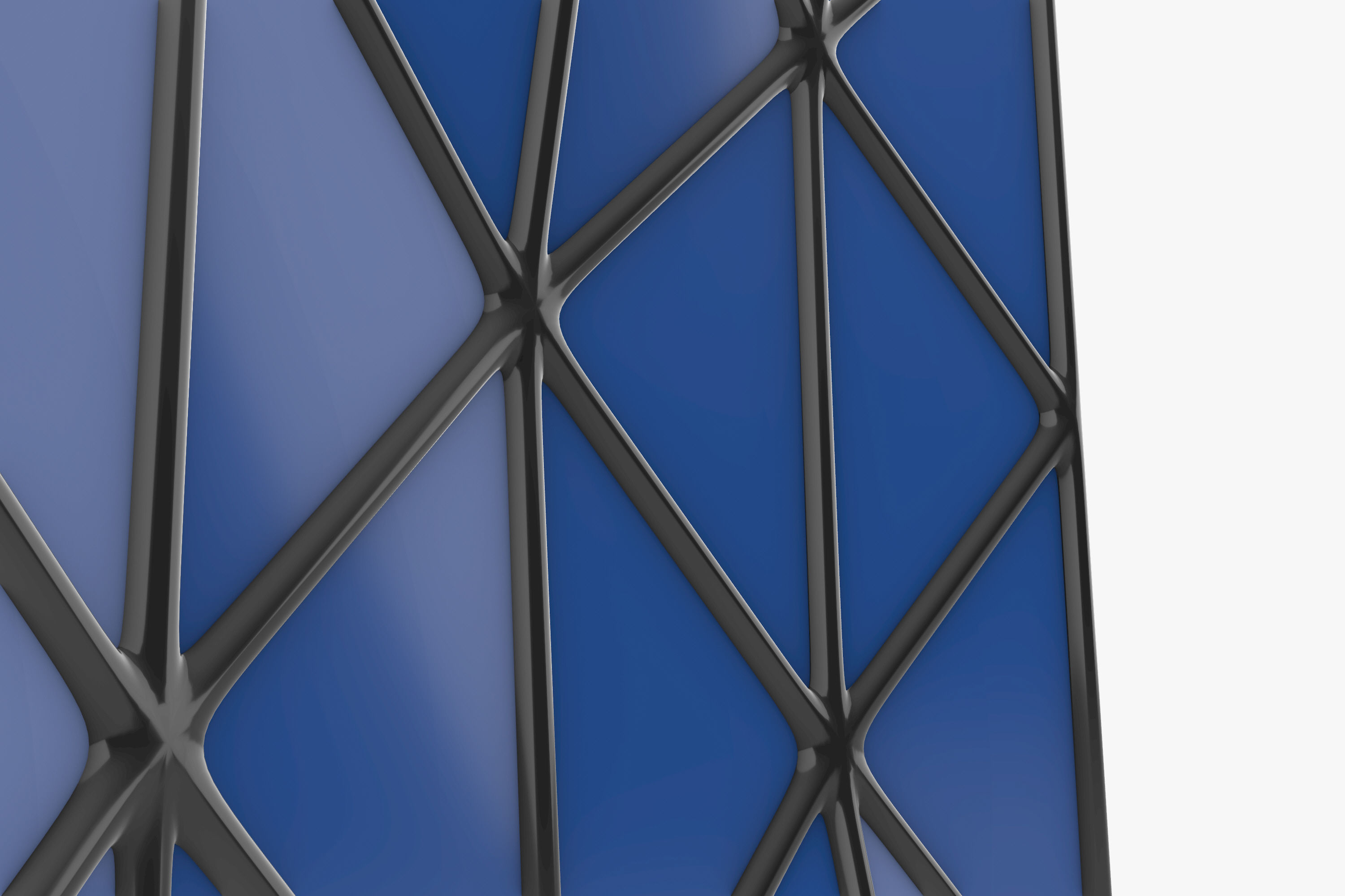 Polygonal Tower Crinkled Facade 3D model | CGTrader