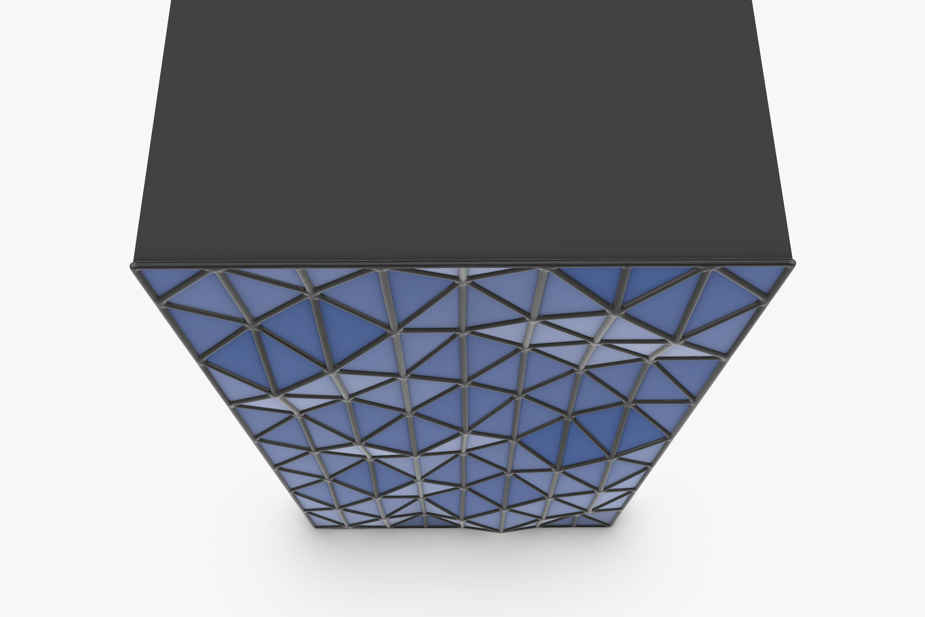 Polygonal Tower Crinkled Facade 3D model | CGTrader