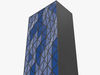 Polygonal Tower Crinkled Facade 3D model | CGTrader