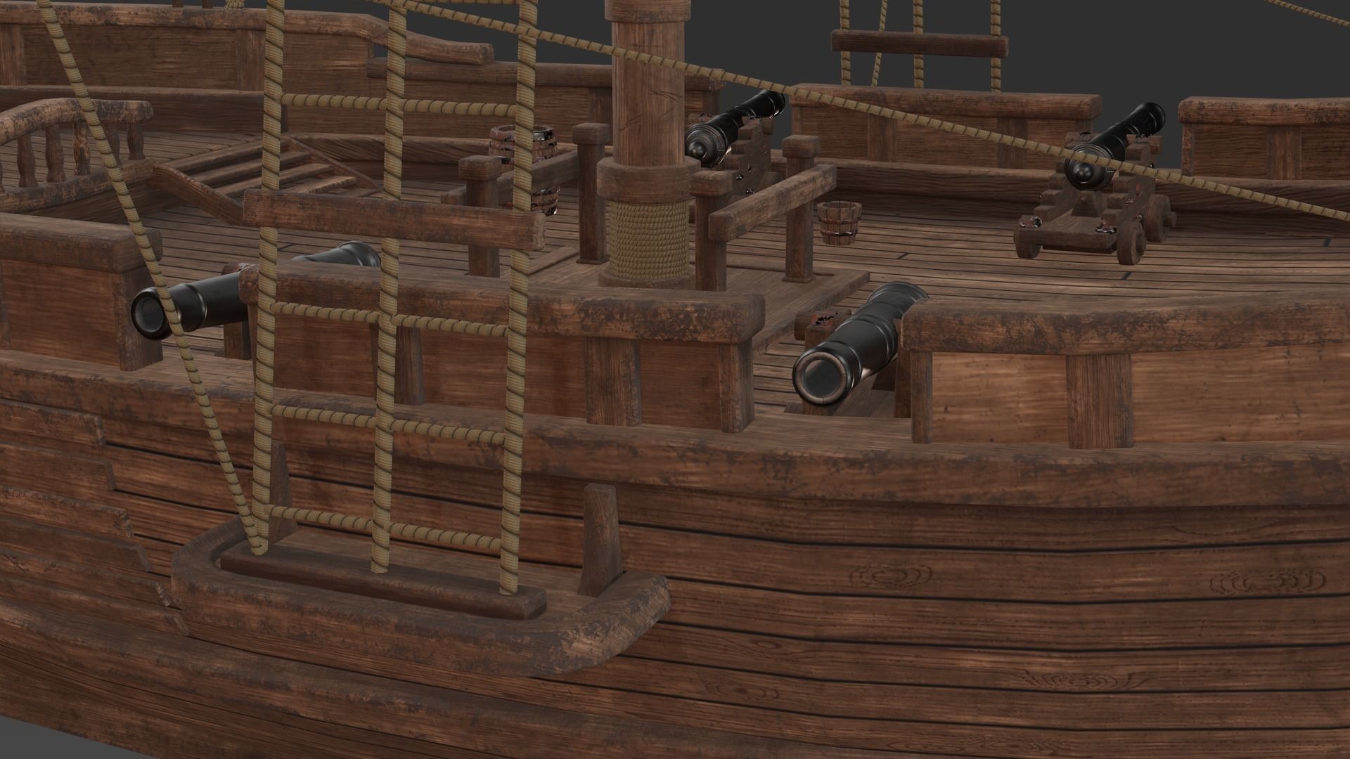 Pirate Ship 3D model | CGTrader