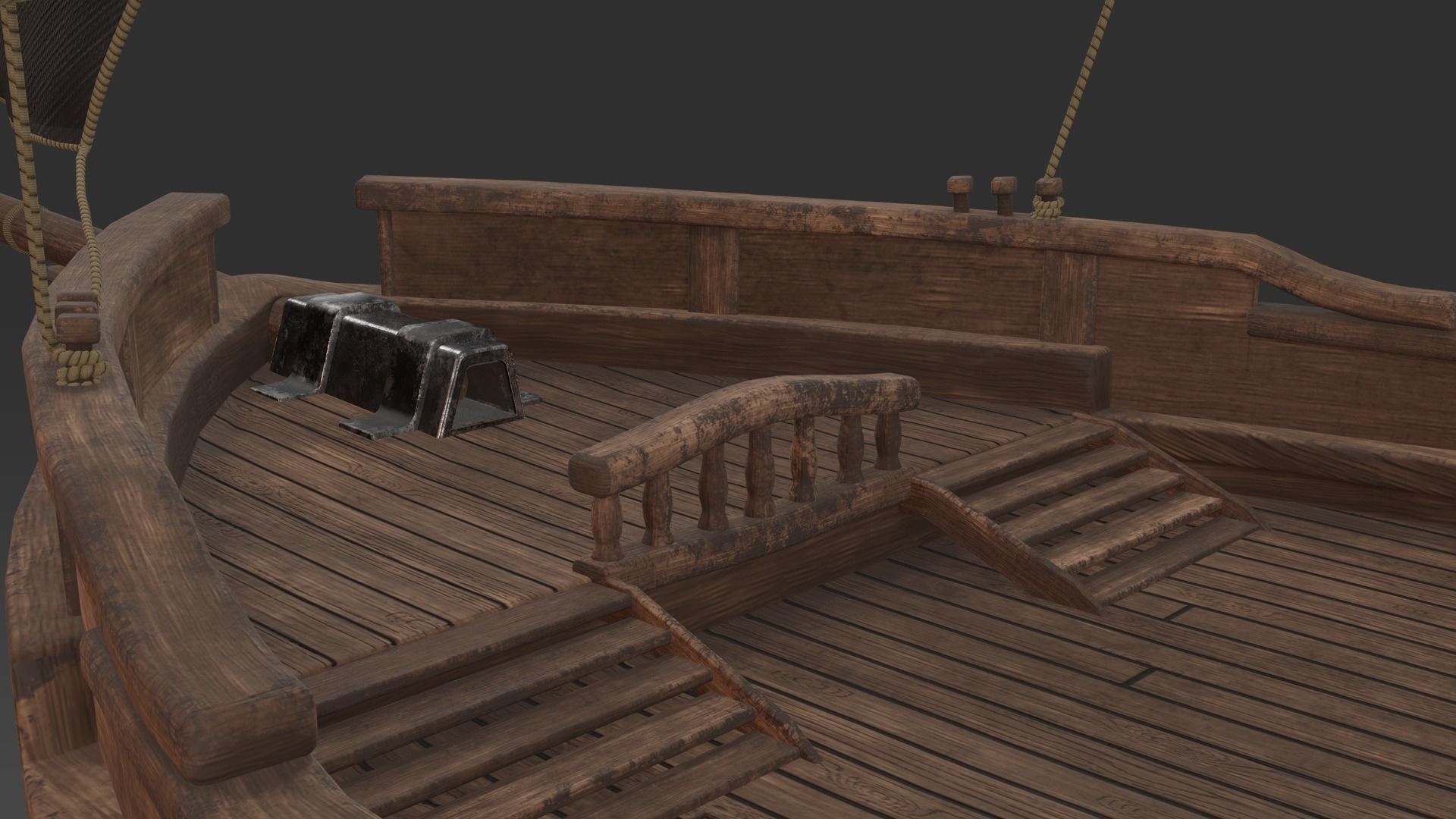 Pirate Ship 3D model | CGTrader