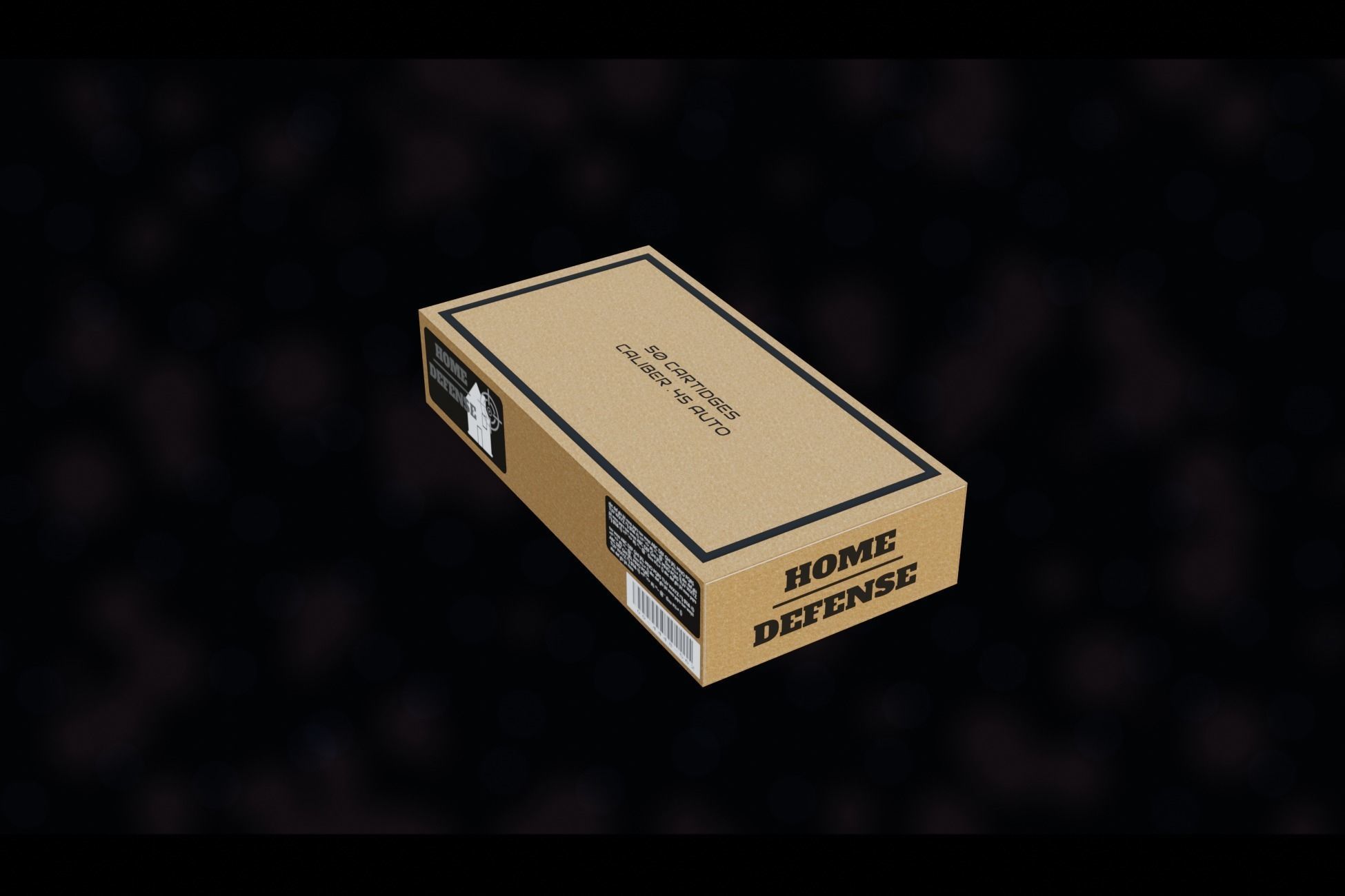 3D model NZ SMG 45 ACP Ammo VR / AR / low-poly | CGTrader
