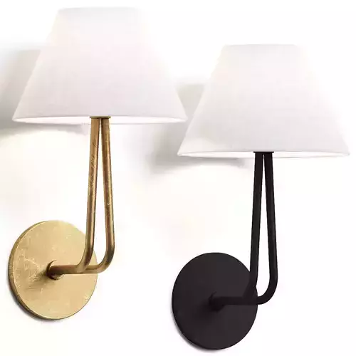 Lulu and Georgia Hayden Sconce Wall Lamp 3D model | CGTrader