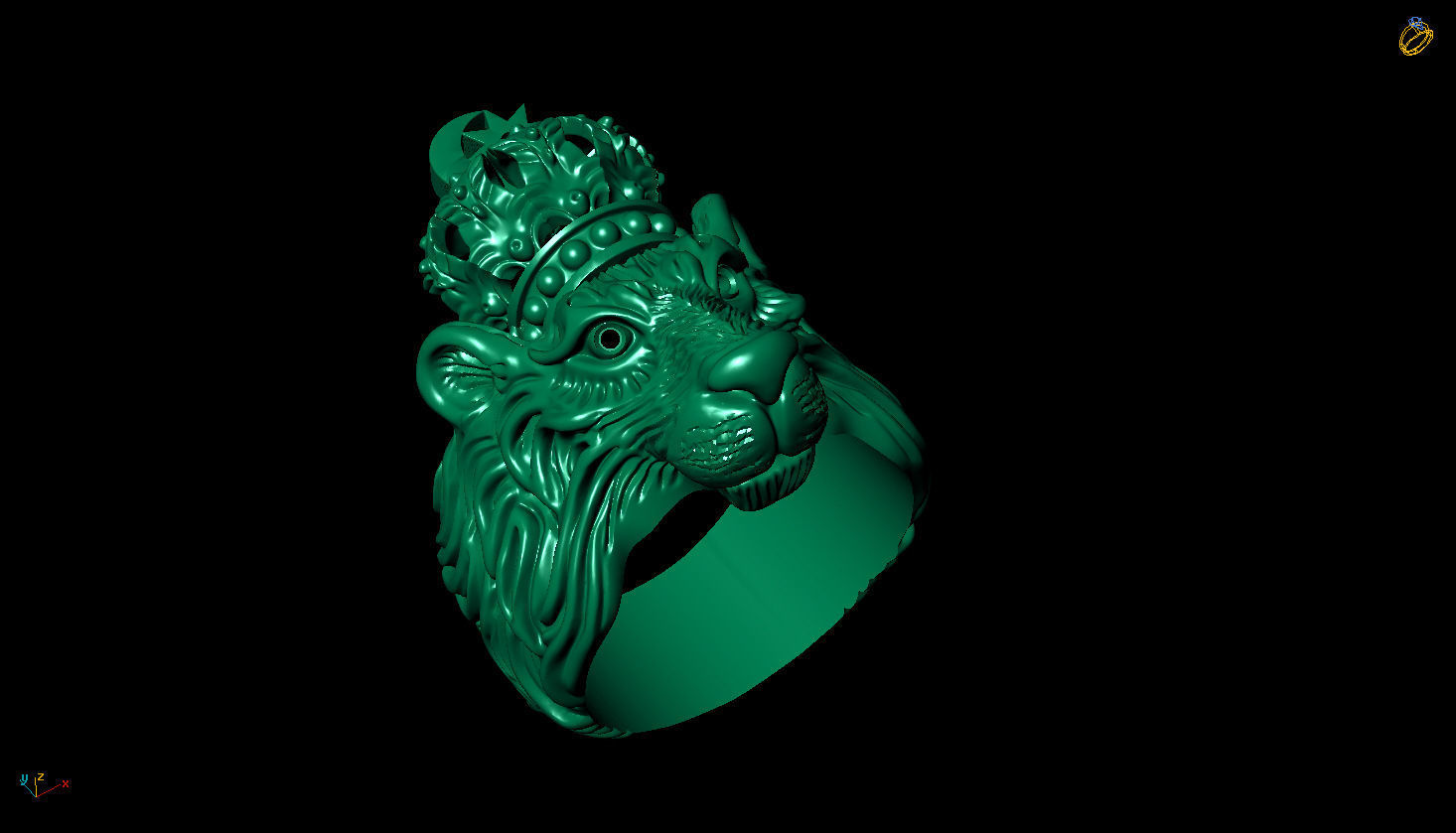 LEON 3DM RIHINO FILE 3D model 3D printable | CGTrader