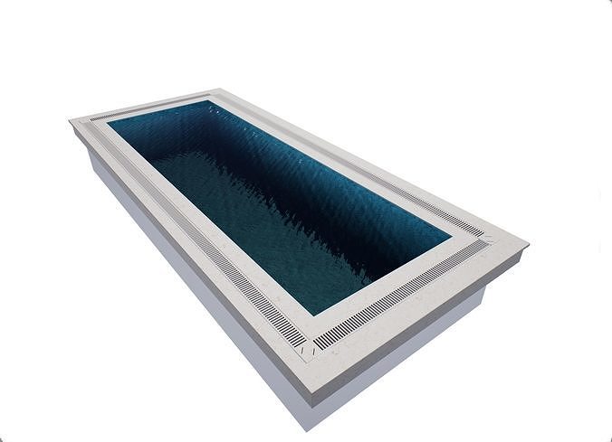 3D model Swimming pool VR / AR / low-poly | CGTrader