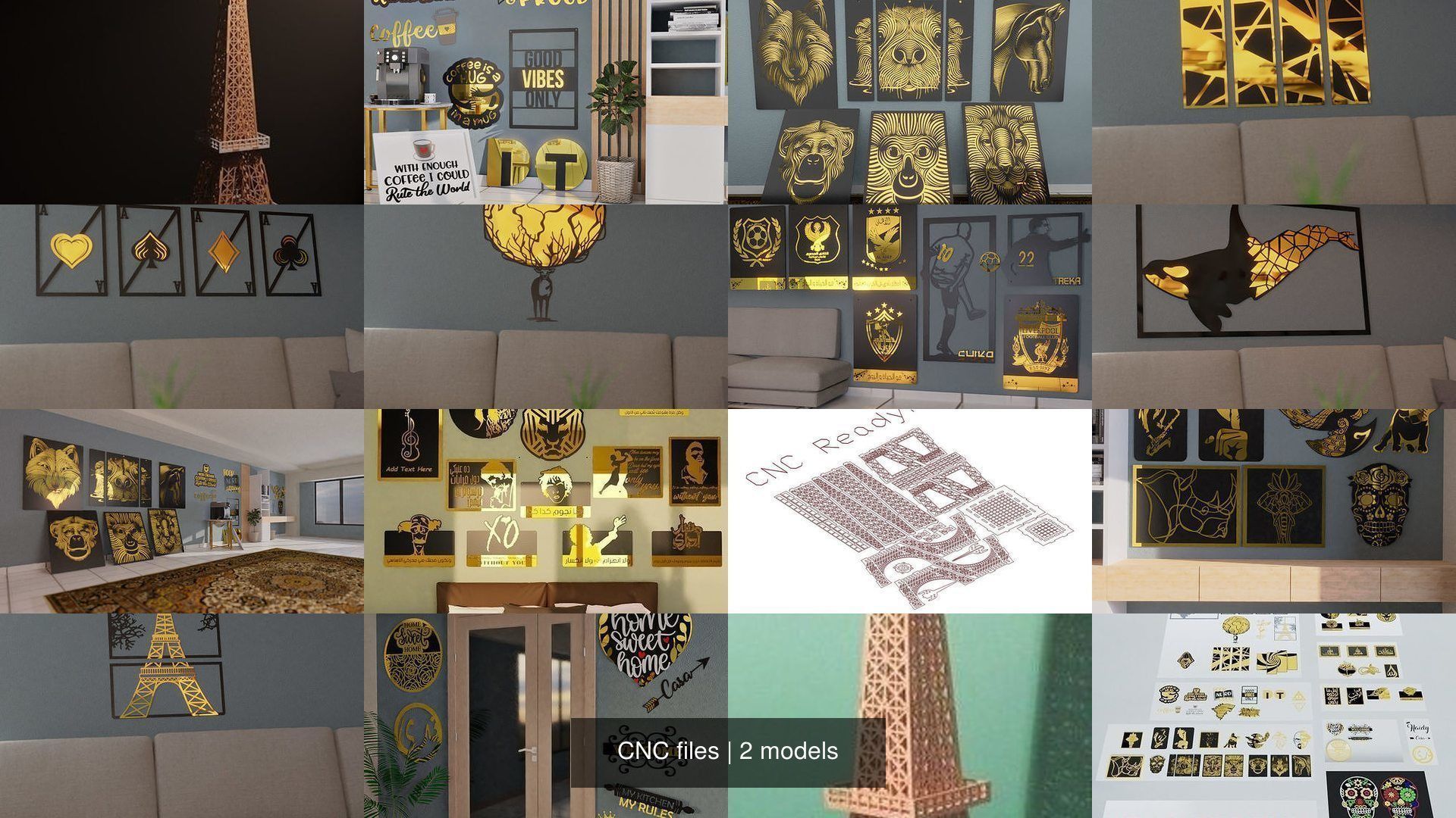 CNC files 3D Model Collection | CGTrader