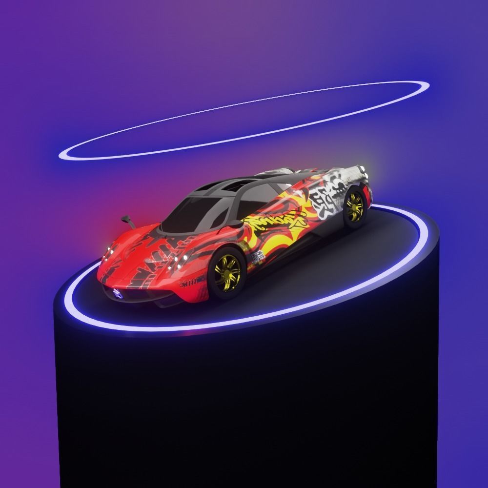 Graffiti texture 36 car pack 3D model | CGTrader