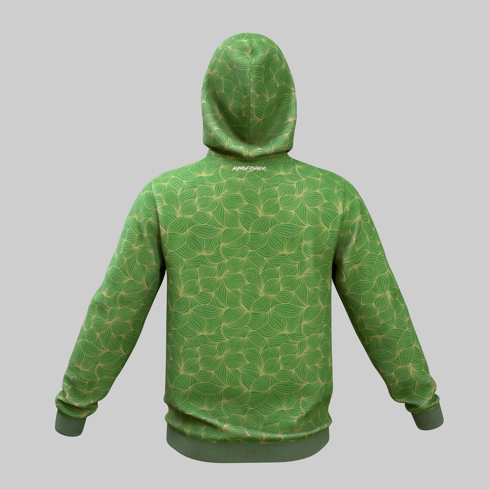 Green hoodie with good topology 3D model | CGTrader