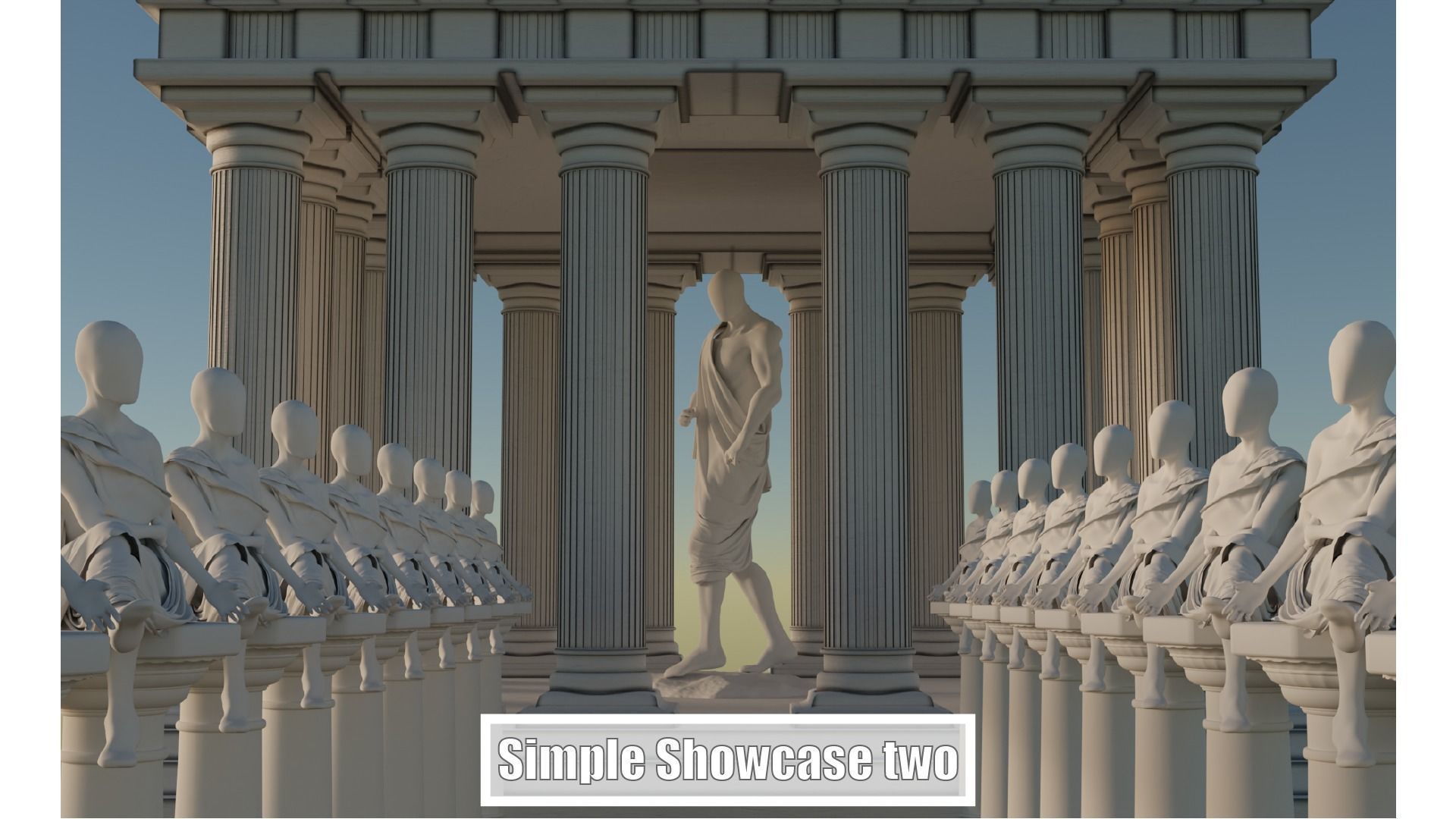 Greek Asset Pack and Statues 3D model | CGTrader