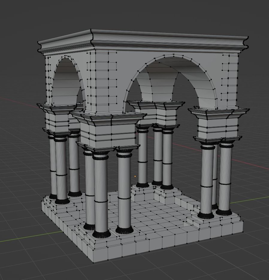 Greek Asset Pack and Statues 3D model | CGTrader