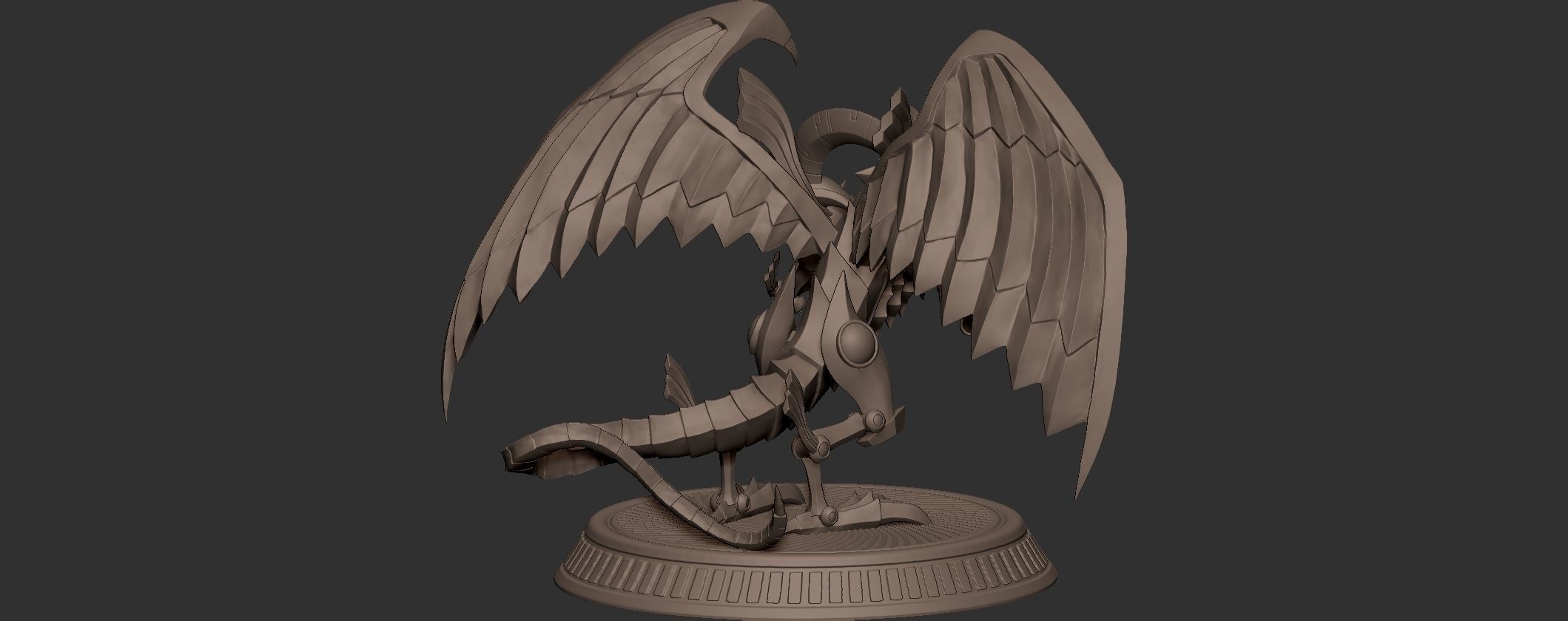Winged Dragon of Ra 3D model 3D printable | CGTrader