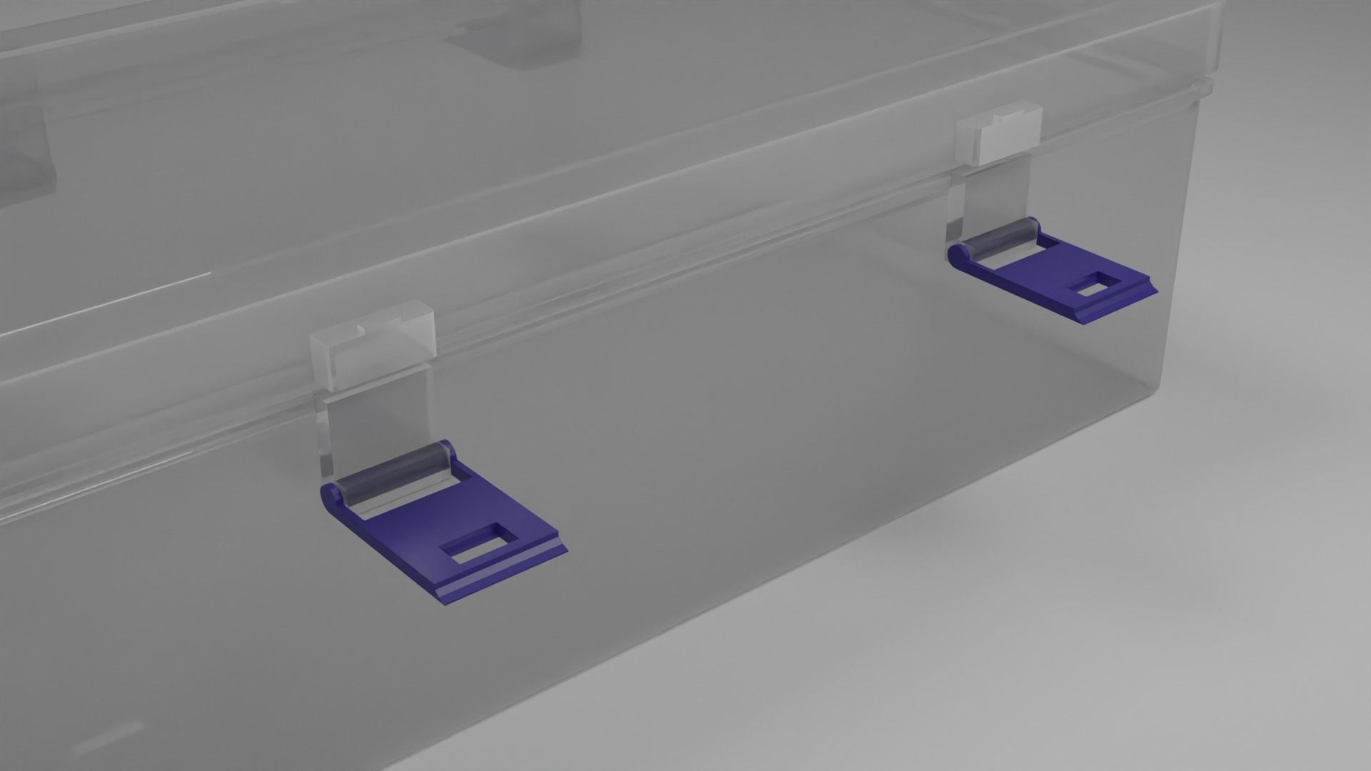 3D model Transparent plastic container VR / AR / low-poly | CGTrader