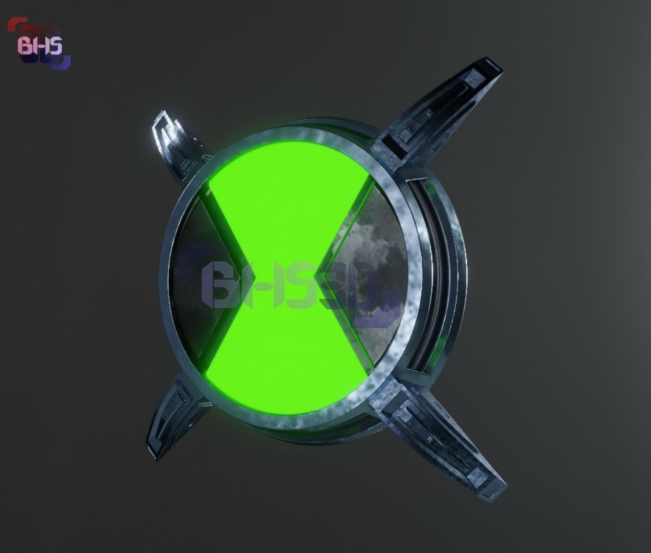 Ultimate Ben Badge free 3D model 3D printable | CGTrader
