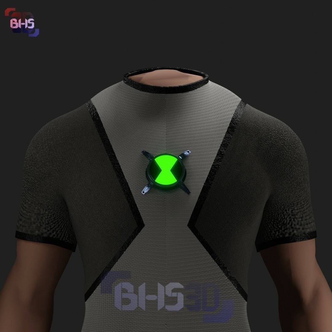 Ultimate Ben Badge free 3D model 3D printable | CGTrader