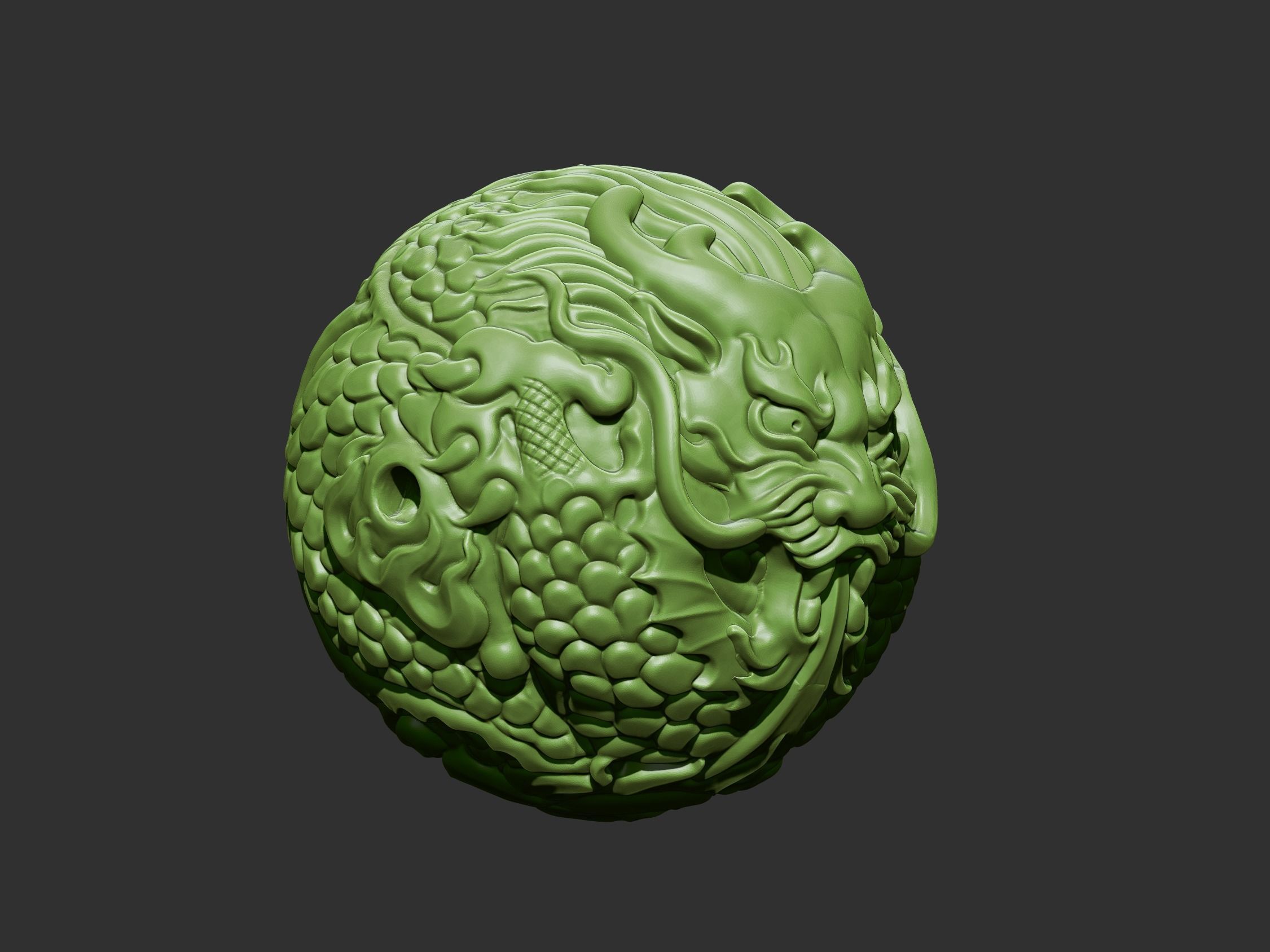 dragon ball 3D model 3D printable | CGTrader
