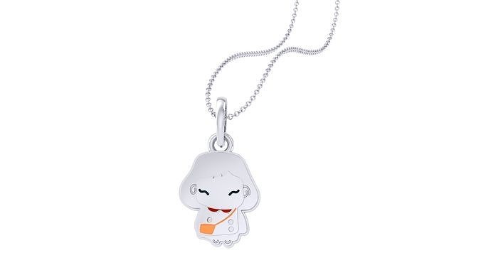 Kids Pendants 3dm STL OBJ FBX Renders Details 3D model 3D printable ...
