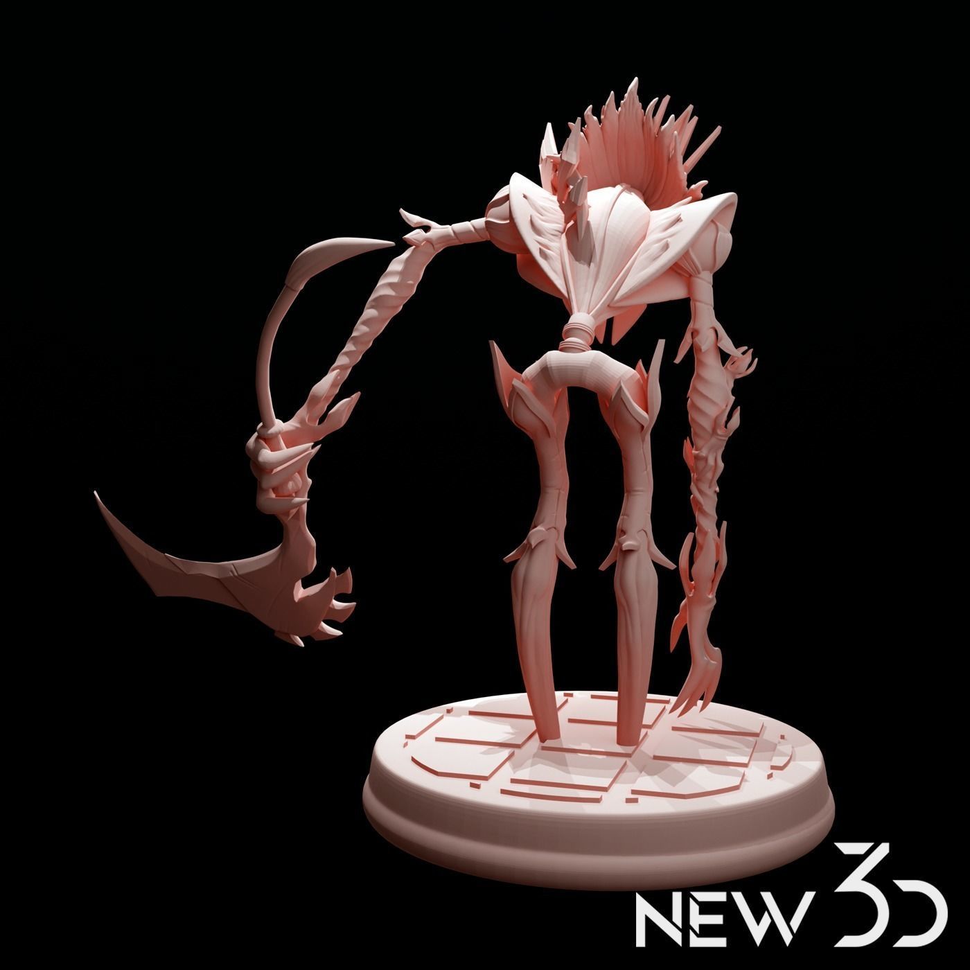 Fiddlesticks nemesis estelar 3D model 3D printable | CGTrader