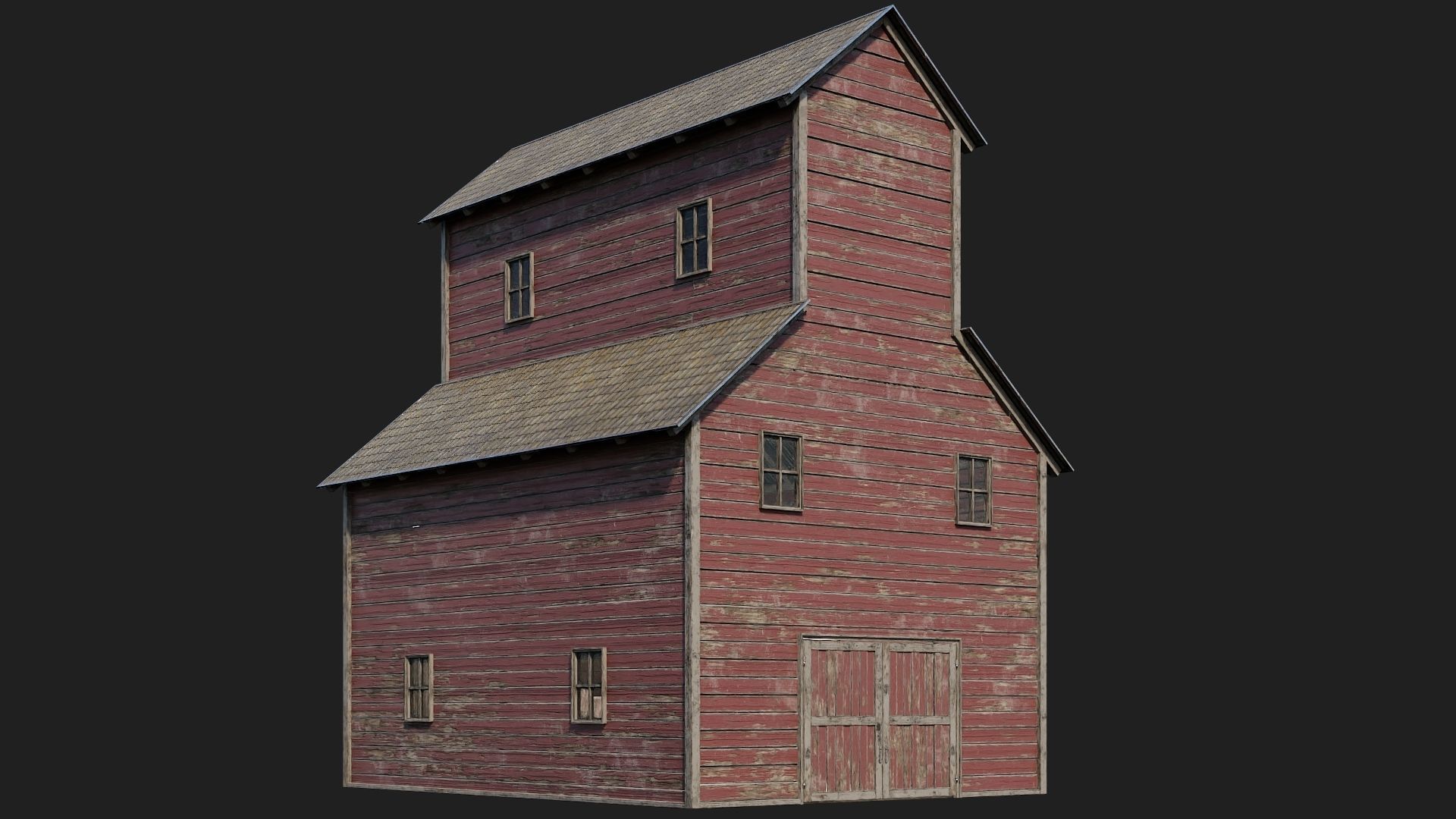 3D model 89-90-91-92 - Farm Buildings 4K PBR GameReady VR / AR / low ...