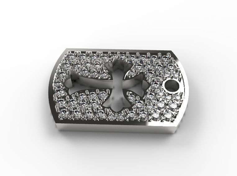 cross blade 3D model 3D printable | CGTrader