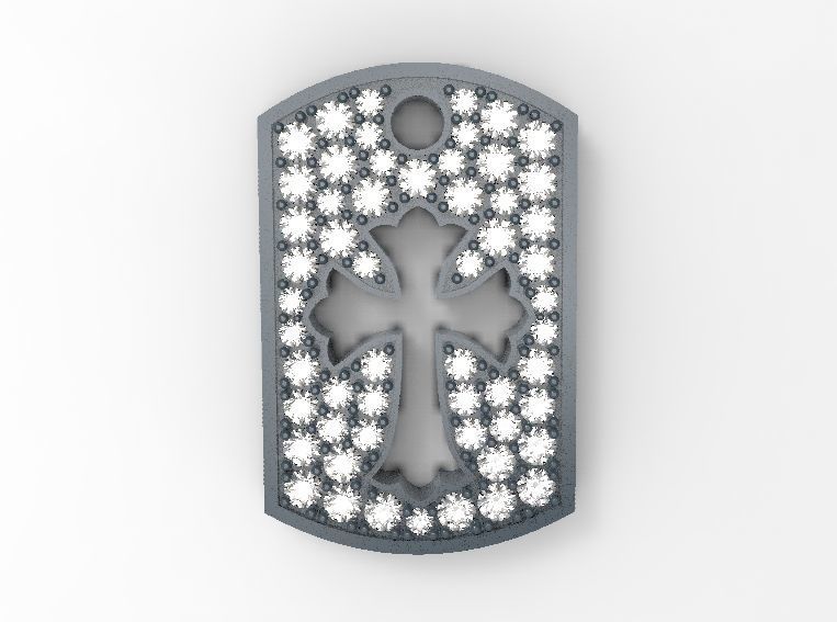 cross blade 3D model 3D printable | CGTrader