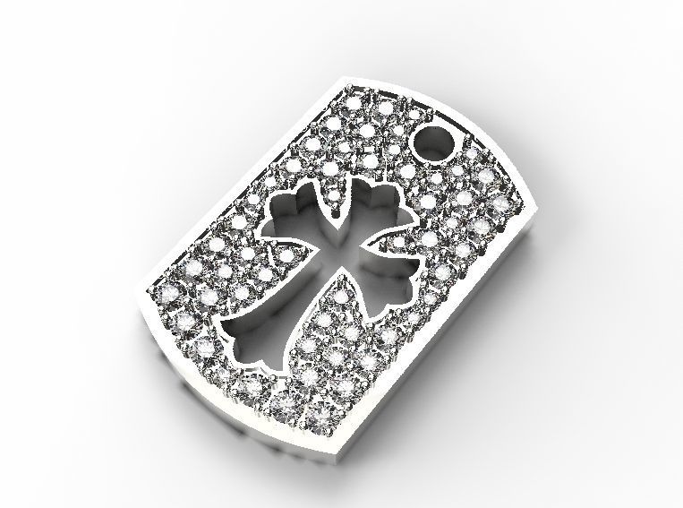 cross blade 3D model 3D printable | CGTrader