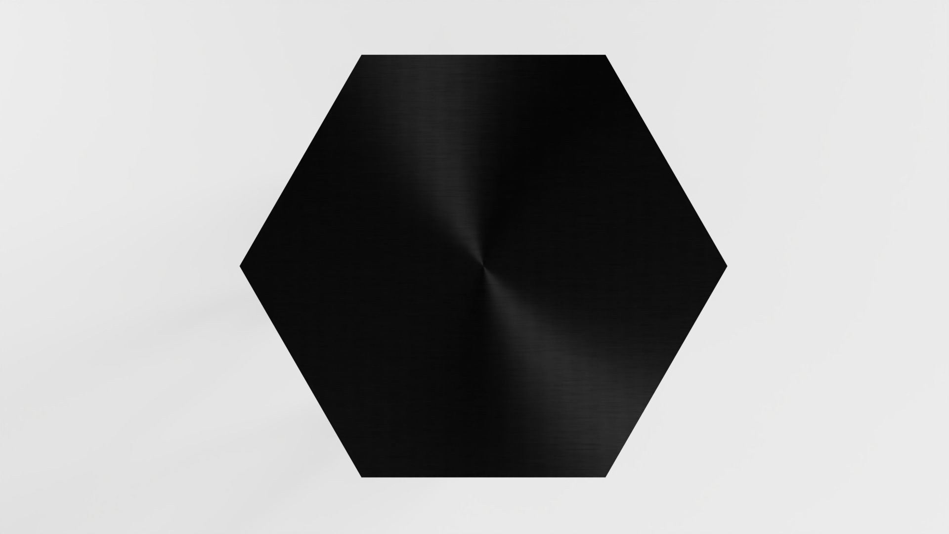 Hexagon End Table 3D model | CGTrader