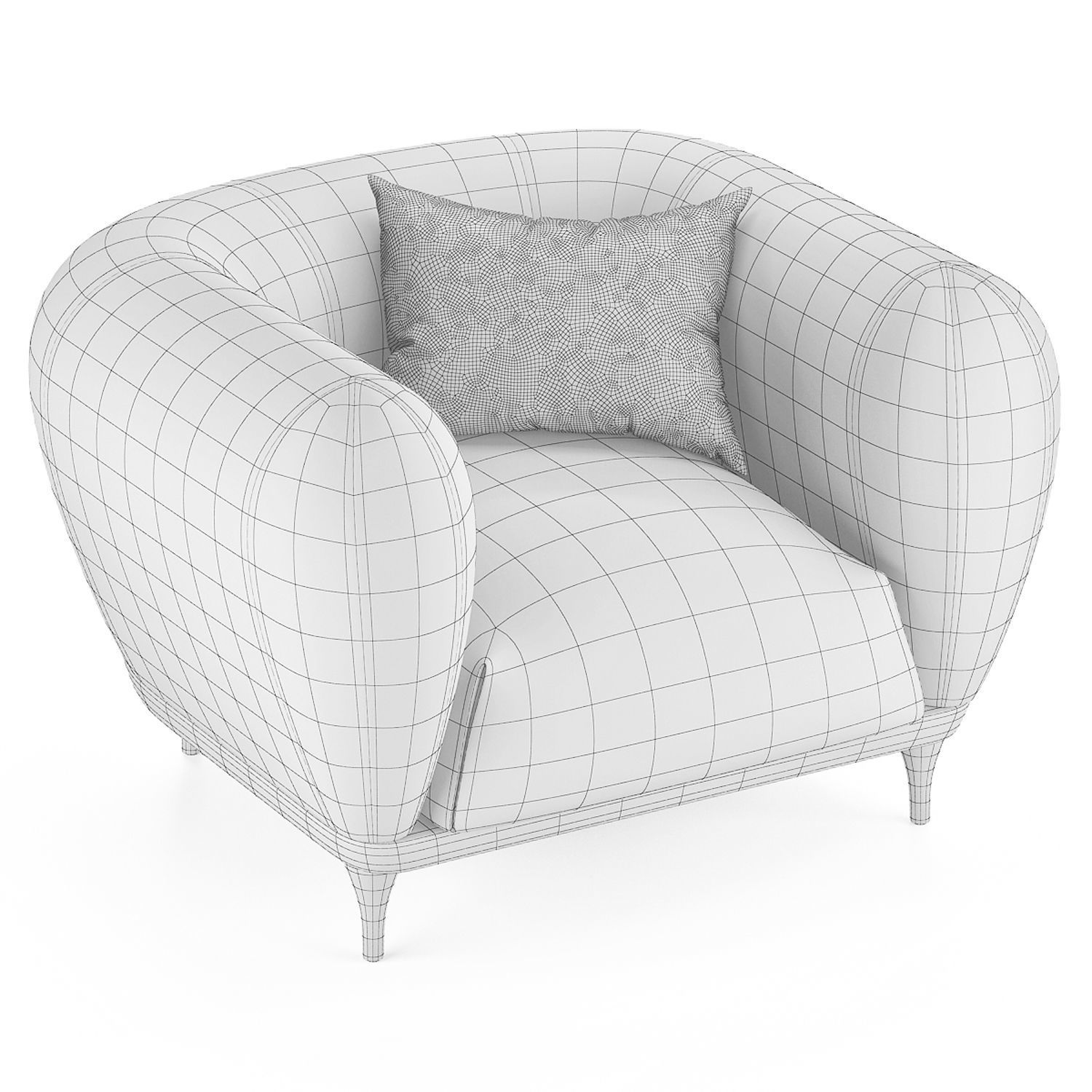 3D model Roche Bobois MONTGOLFIERE- VR / AR / low-poly | CGTrader